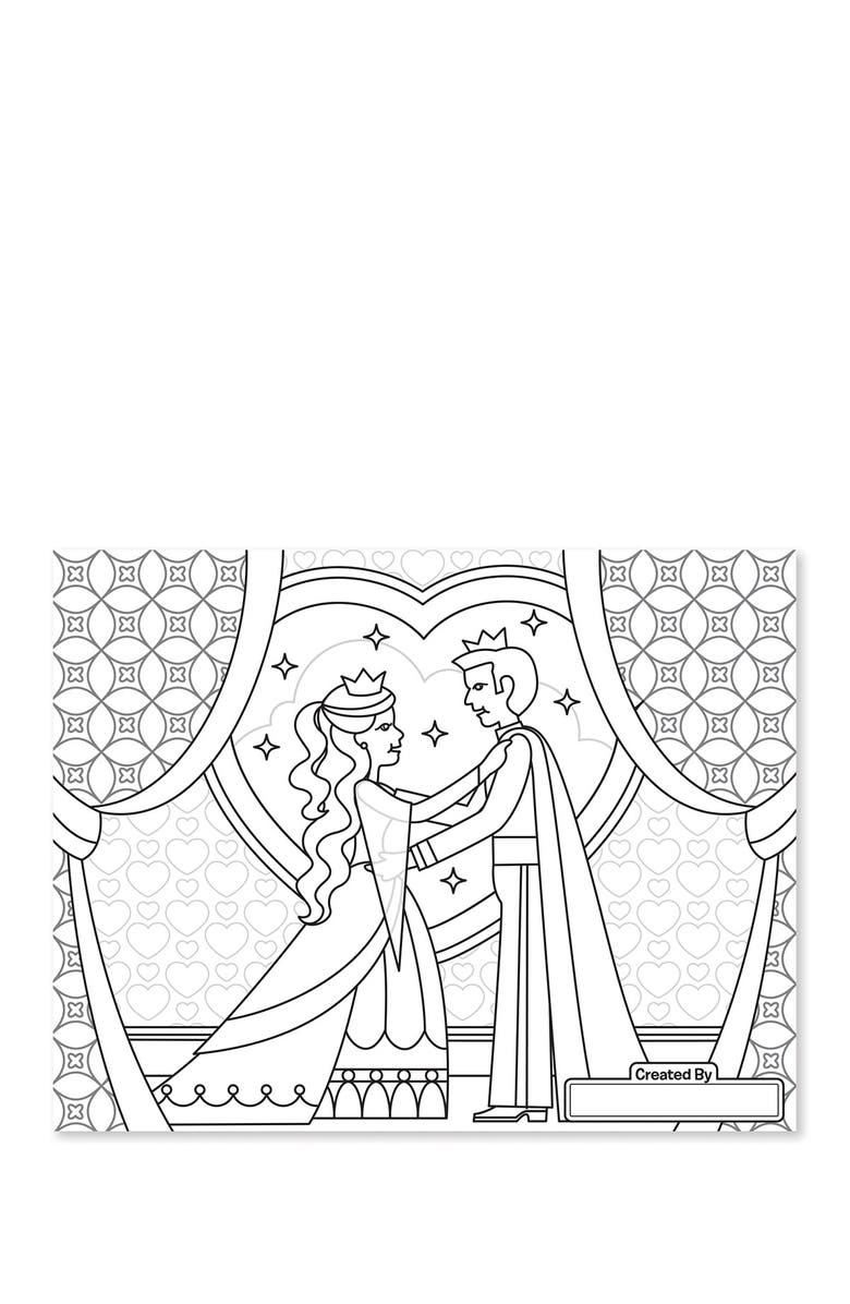 Melissa & Doug Princess Horses Hearts Coloring Pad - Pack of 2 ...