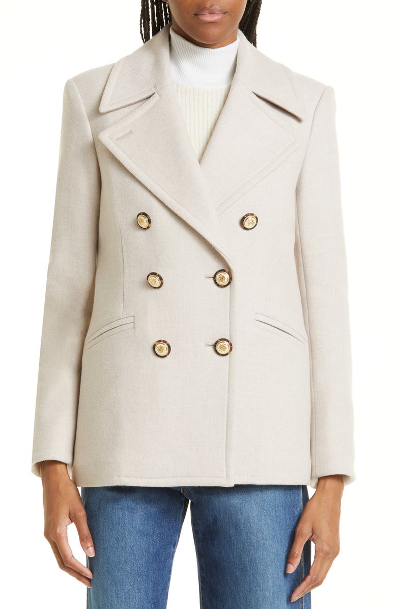 Veronica Beard Amira Dickey Wool Blend Coat | Nordstromrack