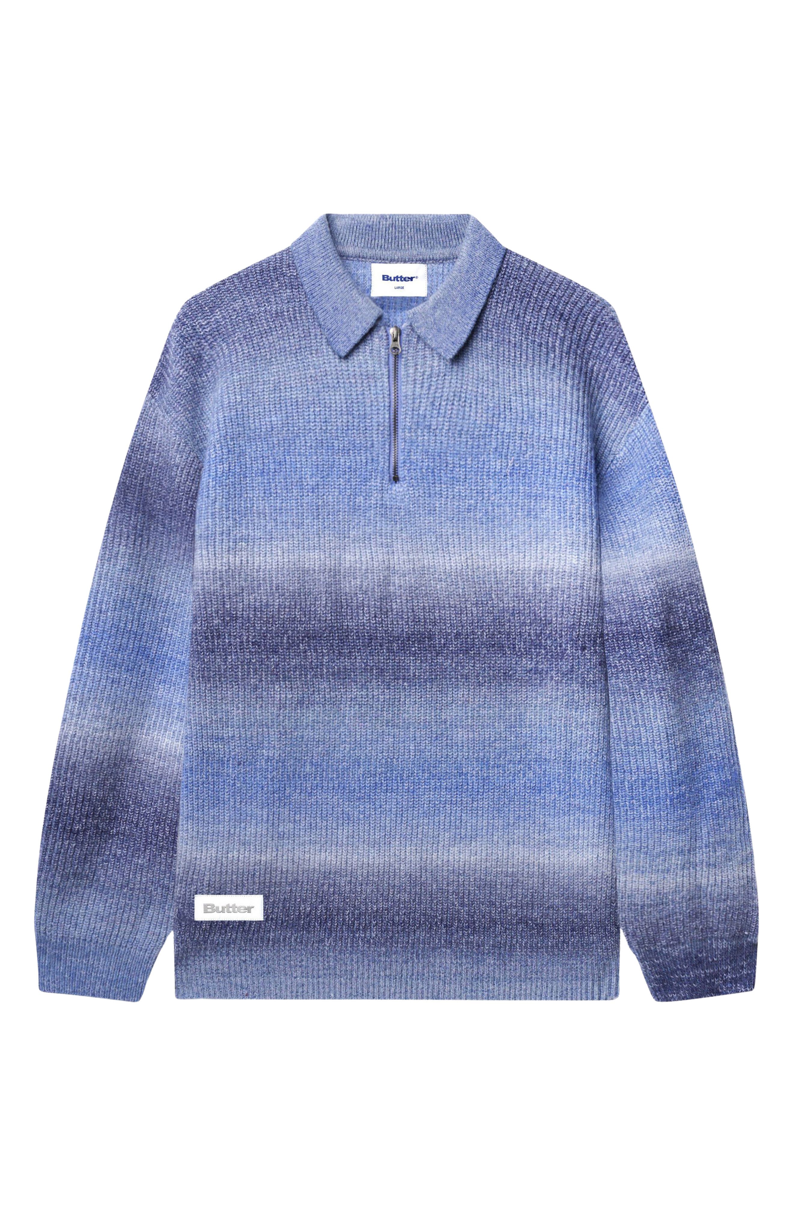 Butter Goods Beams Quarter Zip Sweater | Nordstromrack