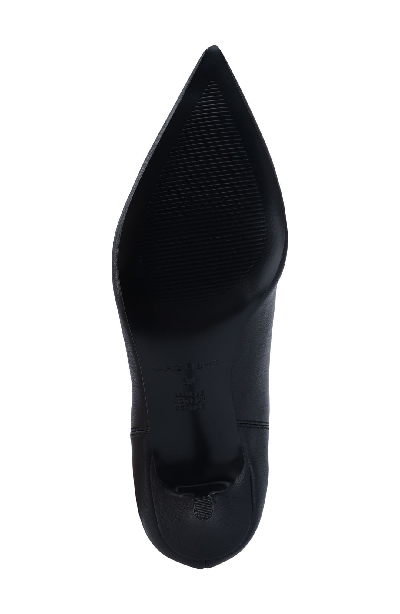 Marc Fisher Manya Ruched Pointed Toe Mid Boot (Women) | Nordstromrack