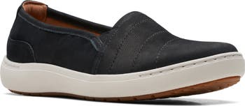 Clarks® Nalle Violet Leather Sneaker (Women) | Nordstrom