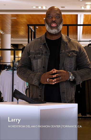 Stuart Weitzman Eva Kitten Heel Pointed Toe Pump (Women) | Nordstromrack