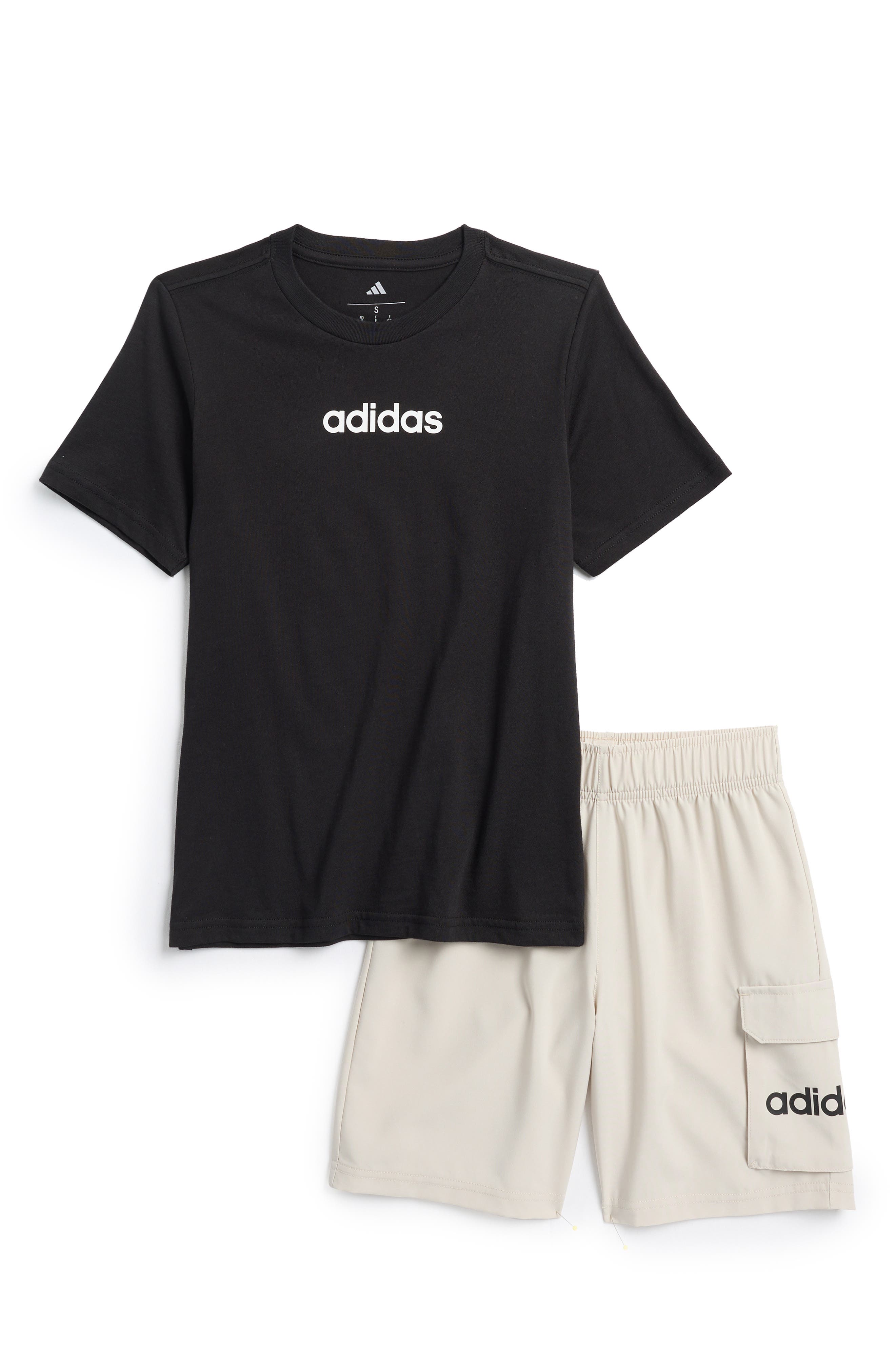 adidas Kids' Logo T-Shirt & Cargo Shorts Set | Nordstromrack