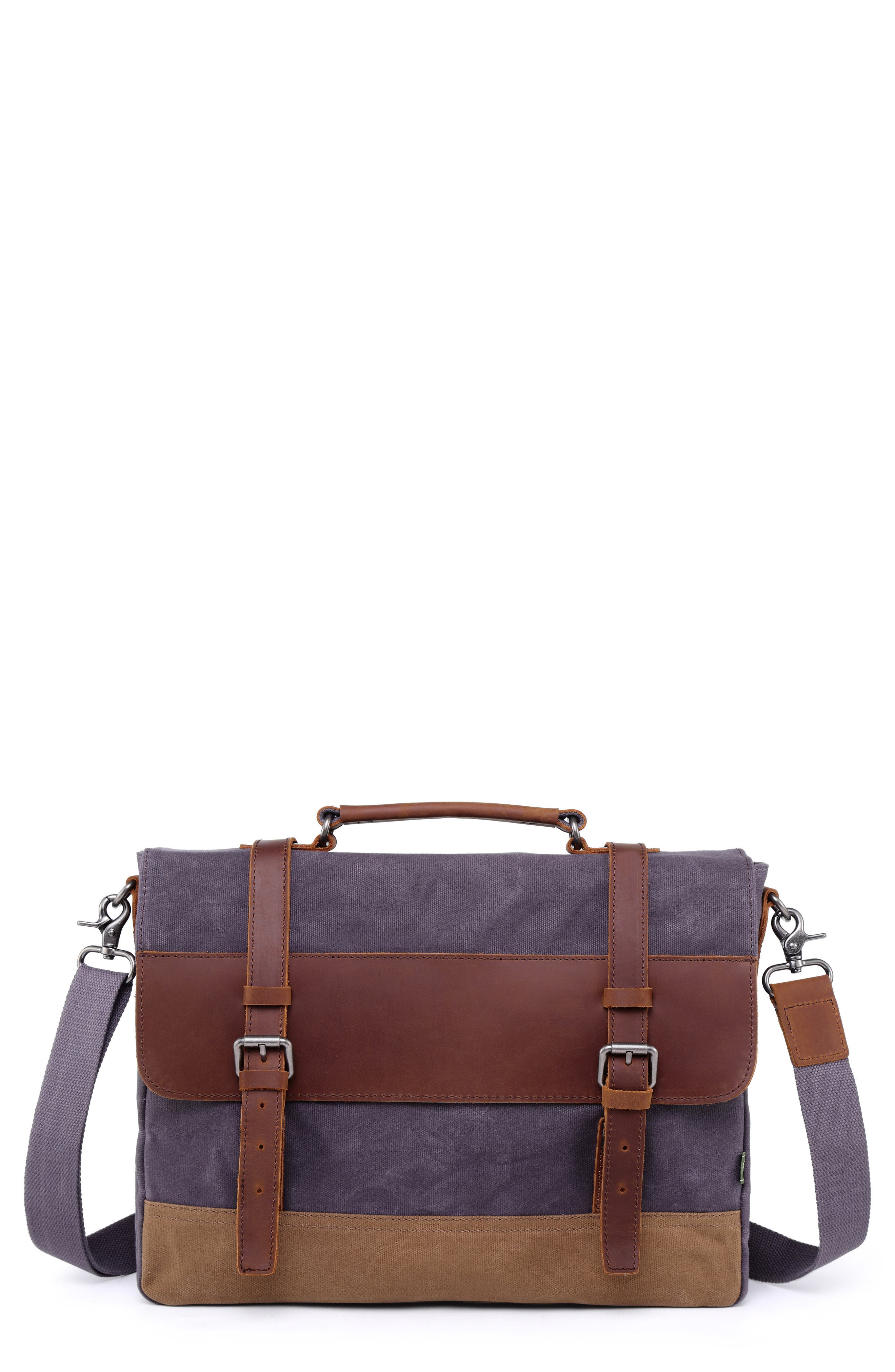 THE SAME DIRECTION Stone Creek Waxed Canvas Messenger Bag | Nordstromrack