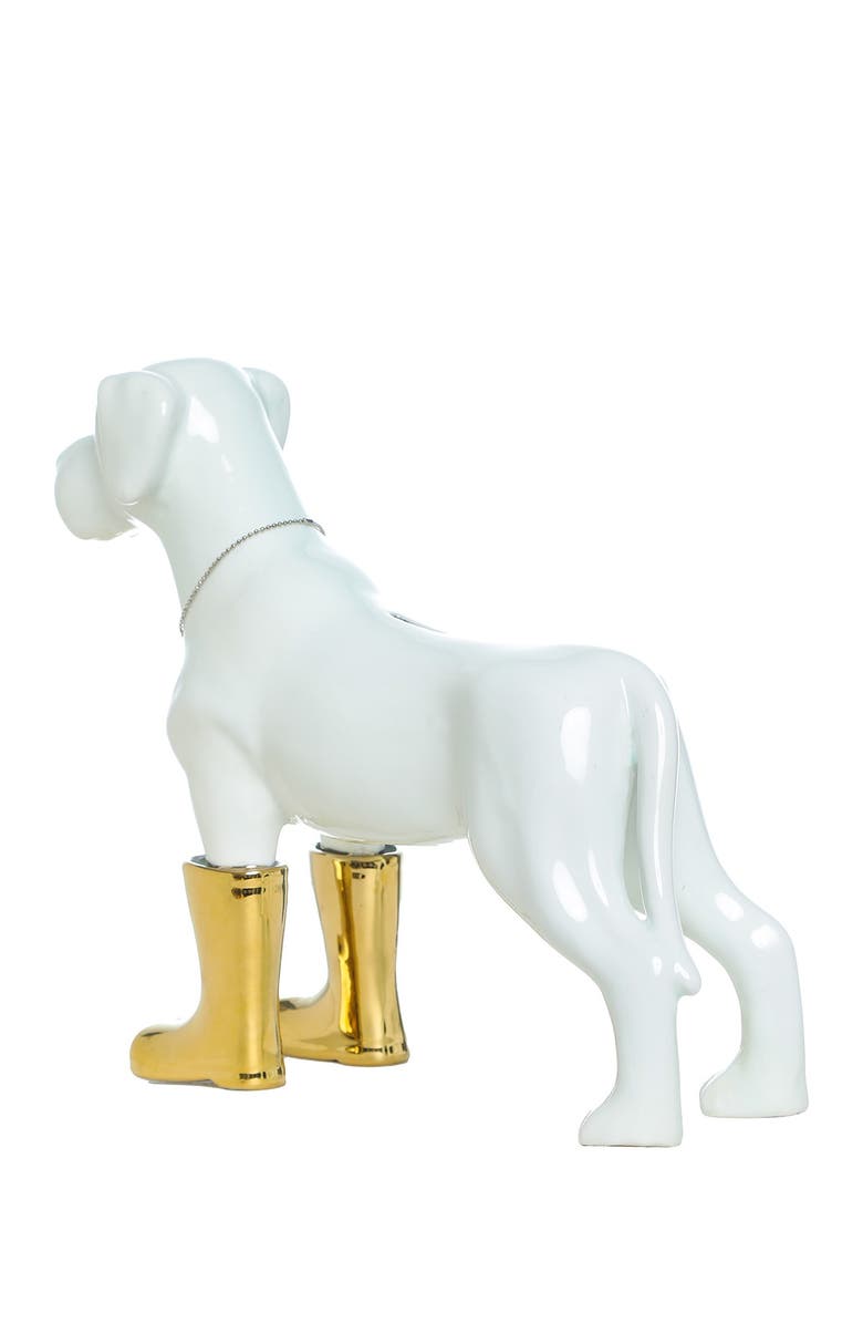 INTERIOR ILLUSIONS Dog with Gold Boots Bank | Nordstromrack
