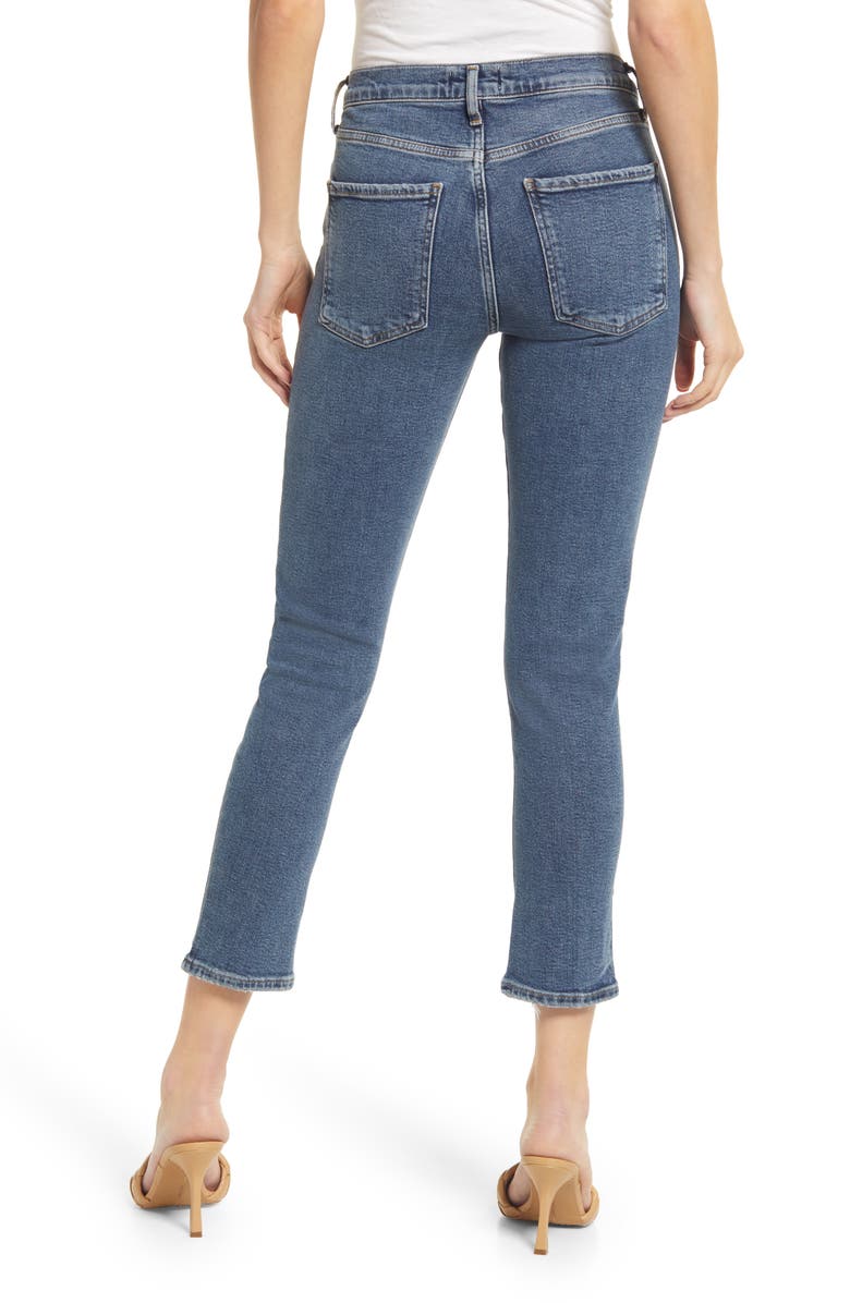 AGOLDE Toni High Waist Ankle Straight Leg Jeans | Nordstrom