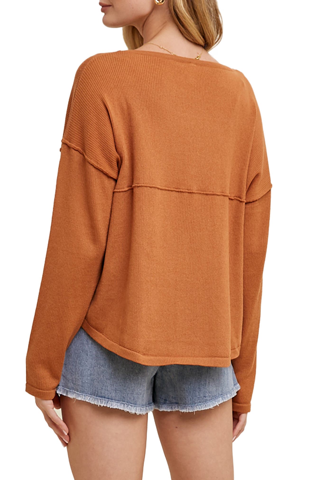 WISHLIST Rib Knit Top | Nordstromrack