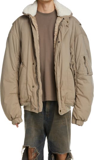 Balenciaga Unity Oversize Cotton Bomber Jacket | Nordstrom