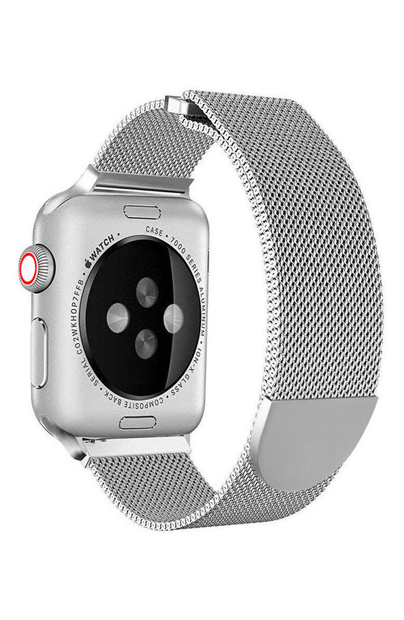 Posh Tech Stainless Steel Loop Band for Apple Watches | Nordstromrack