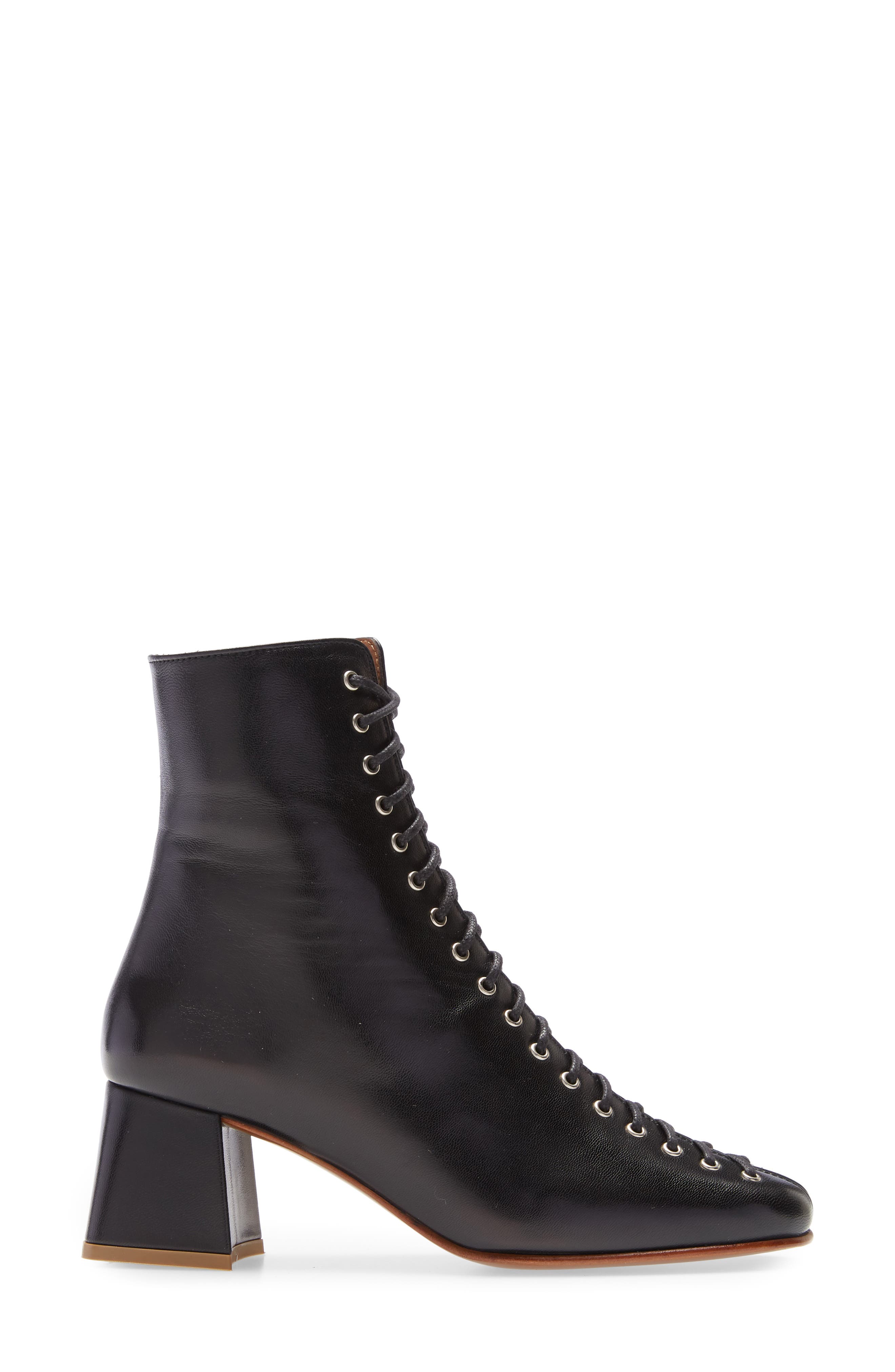 By Far Becca Lace-Up Bootie (Women) | Nordstrom