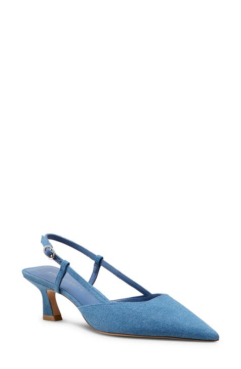 Women's Blue Low & Kitten Heels | Nordstrom