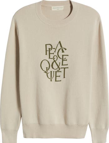 Museum of Peace & Quiet Serif Jacquard Sweater | Nordstromrack
