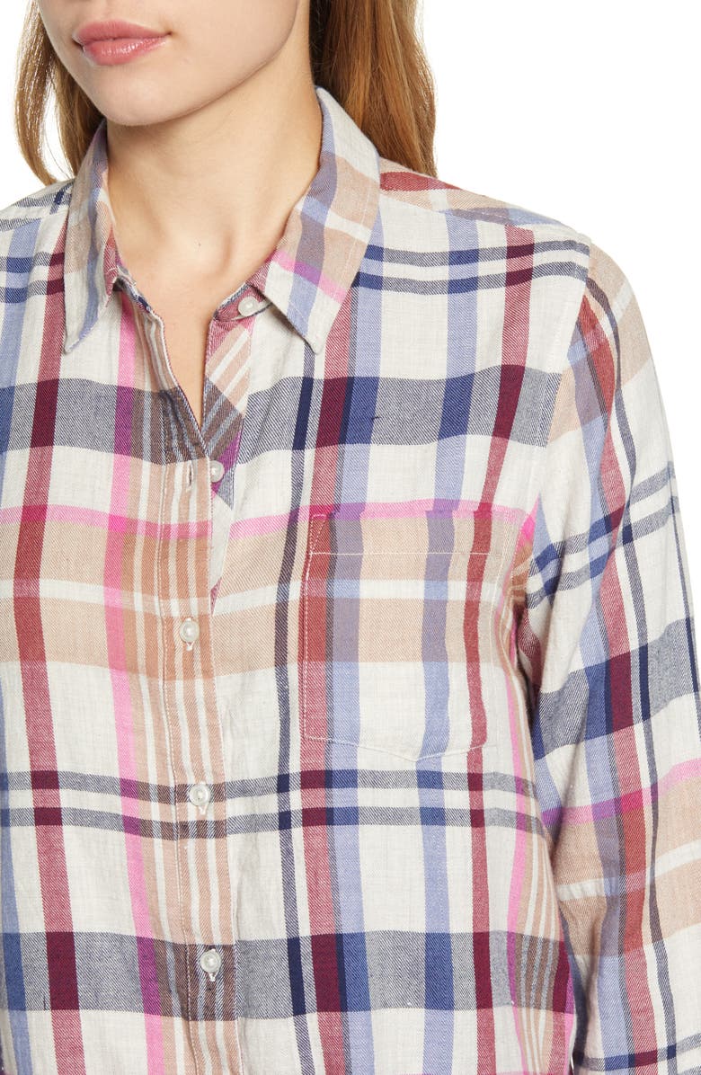Lucky Brand Classic One-Pocket Plaid Shirt | Nordstromrack
