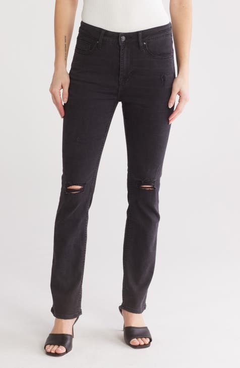Women's Black Distressed & Ripped Jeans | Nordstrom Rack