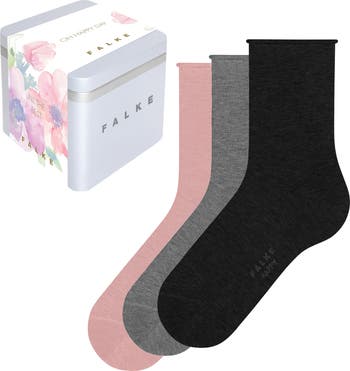 Falke Happy Assorted 3-Pack Crew Socks Gift Box | Nordstrom