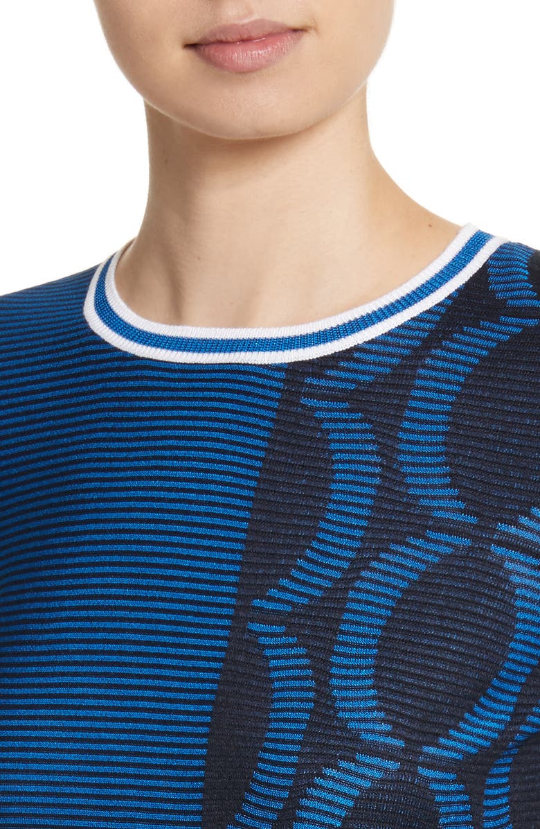 St. John Collection Jacquard Knit Sweater | Nordstrom