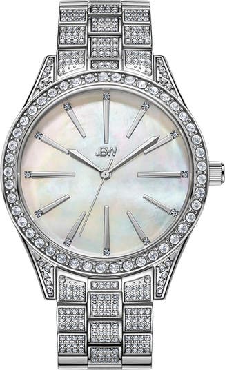 JBW Women's Cristal Gem Bracelet Watch, 39mm | Nordstromrack