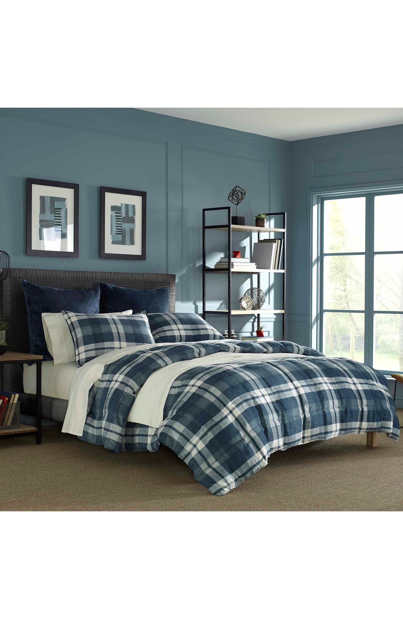 Nautica Solid Ultra Soft Plush European Sham | Nordstromrack