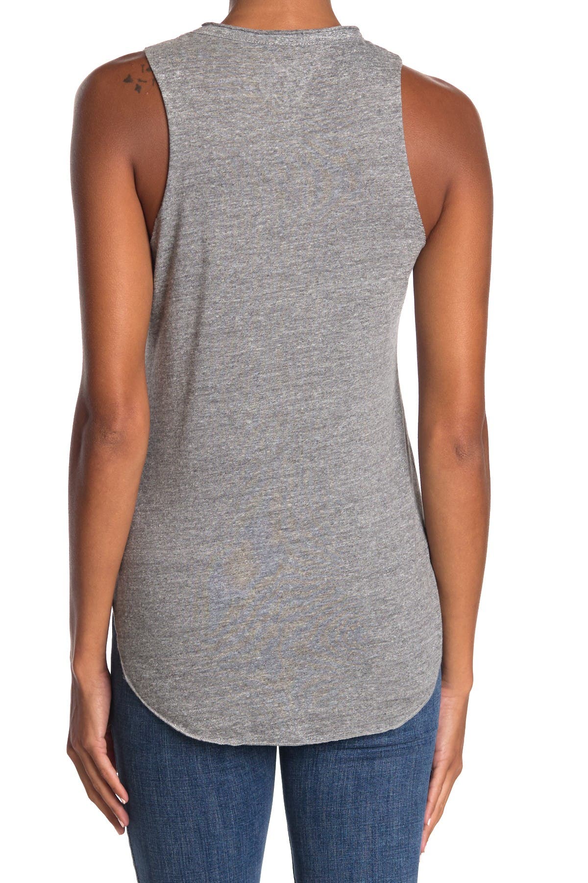 Chaser Skull Print Tunic Tank Top | Nordstromrack