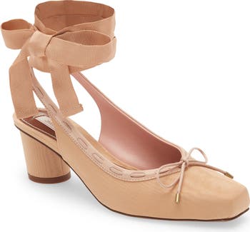Zimmermann Chisel Toe Ankle Tie Pump (Women) | Nordstrom