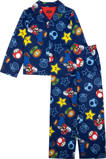 AME Kids' Nintendo Two-Piece Coat Pajamas | Nordstromrack