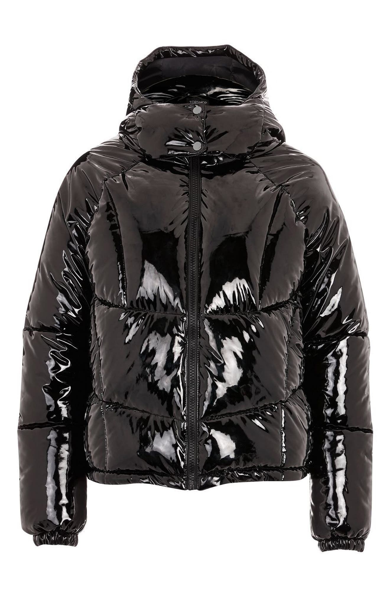 Topshop Kubo Vinyl Puffer Jacket | Nordstrom