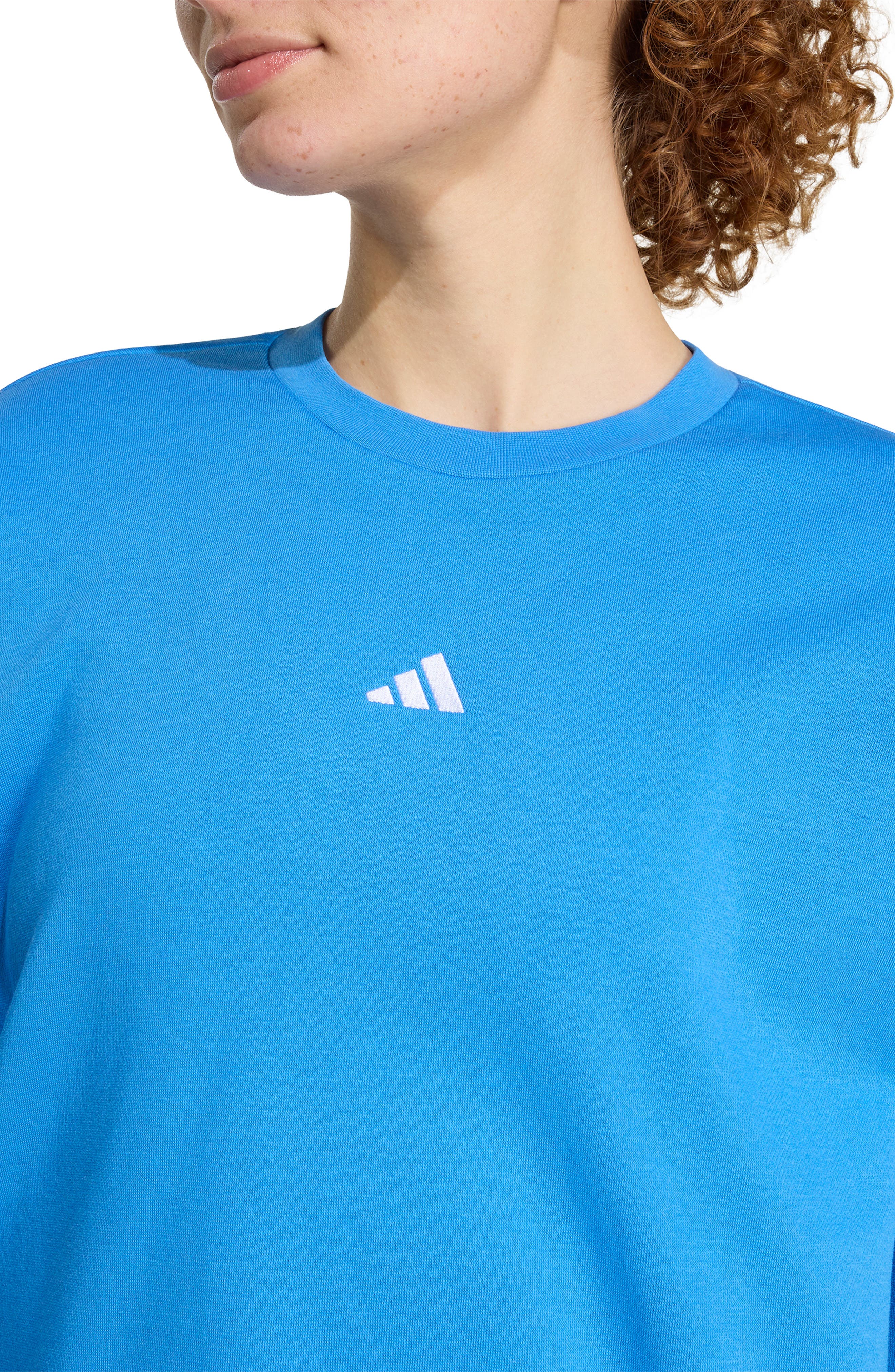 adidas Essentials Small Logo Feel Cozy Sweatshirt | Nordstromrack