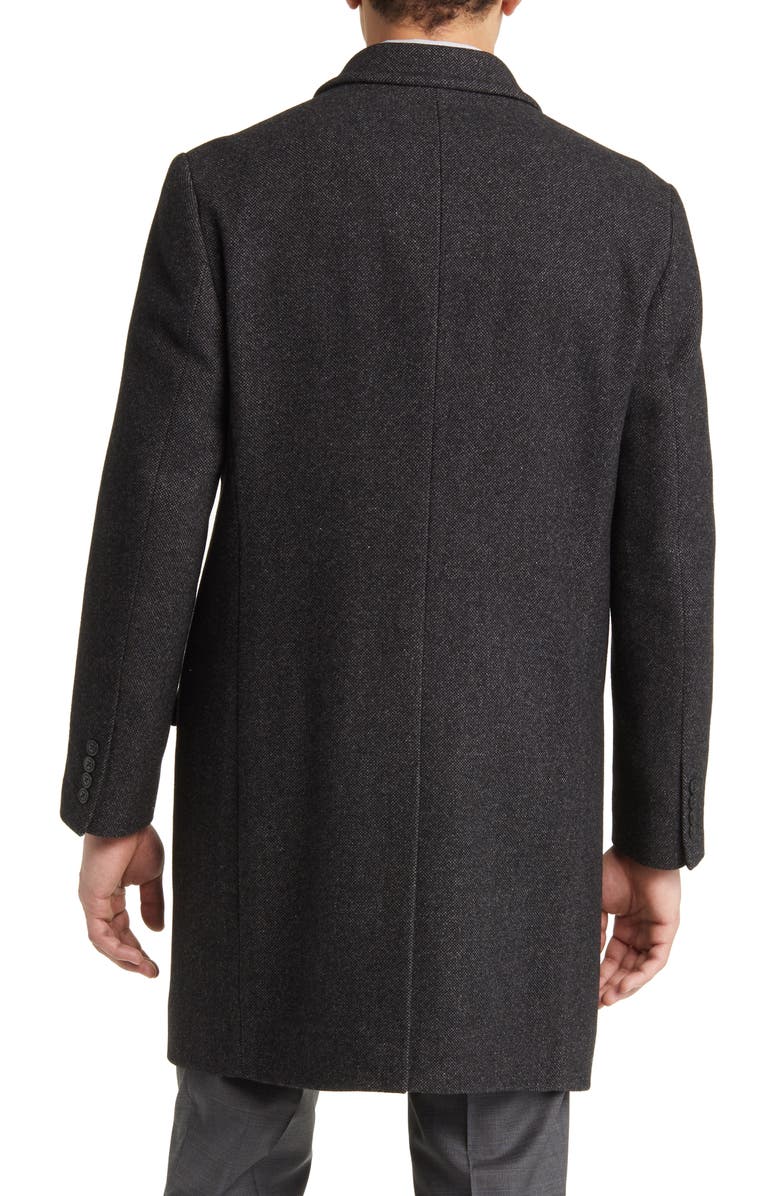 Hart Schaffner Marx Albright Wool Blend Topcoat | Nordstromrack