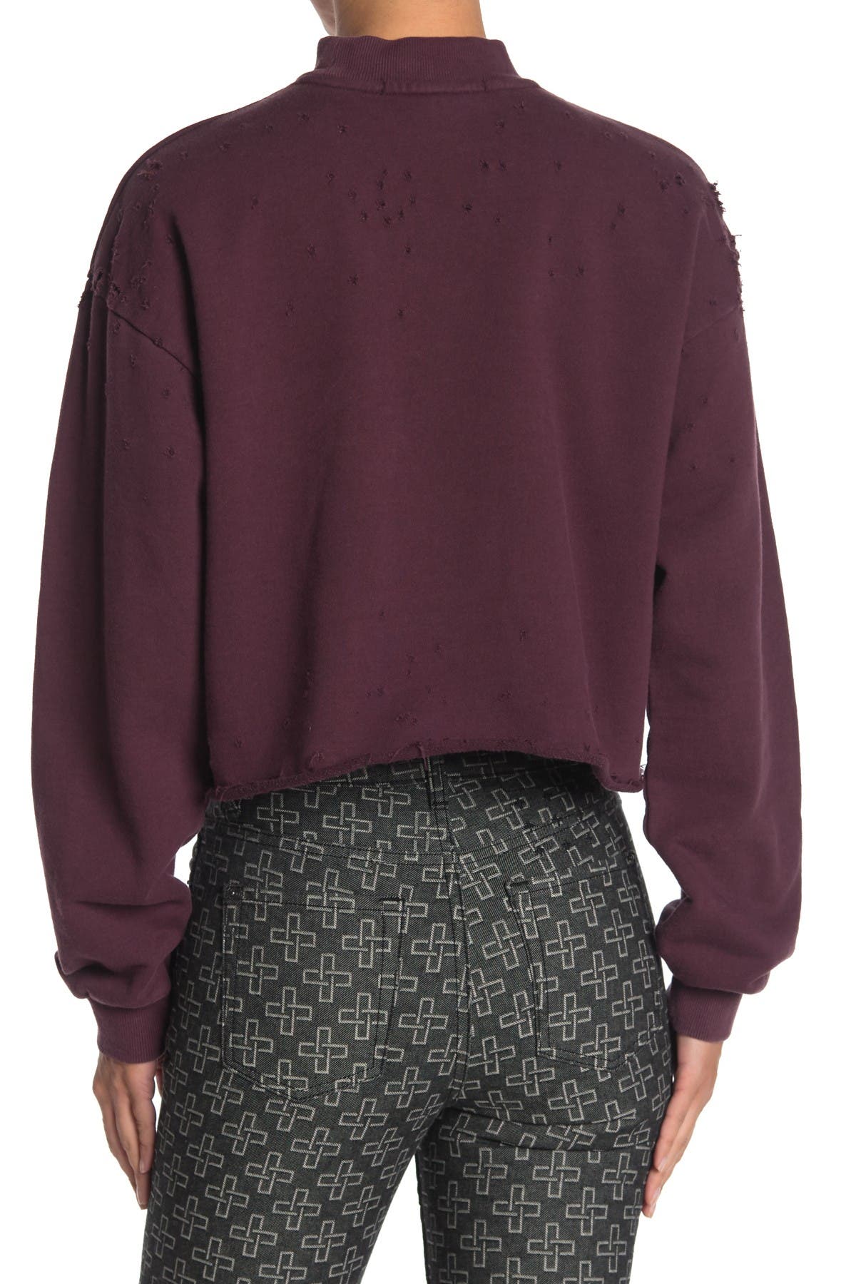 Ksubi Opulence Cropped Turtleneck Sweater | Nordstromrack