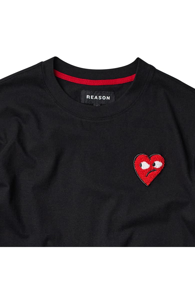 Reason Side Eye Heart Patch T-Shirt | Nordstromrack