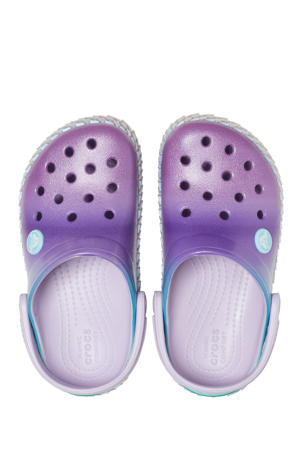 CROCS Crocband Mermaid Metallic Clog | Nordstromrack
