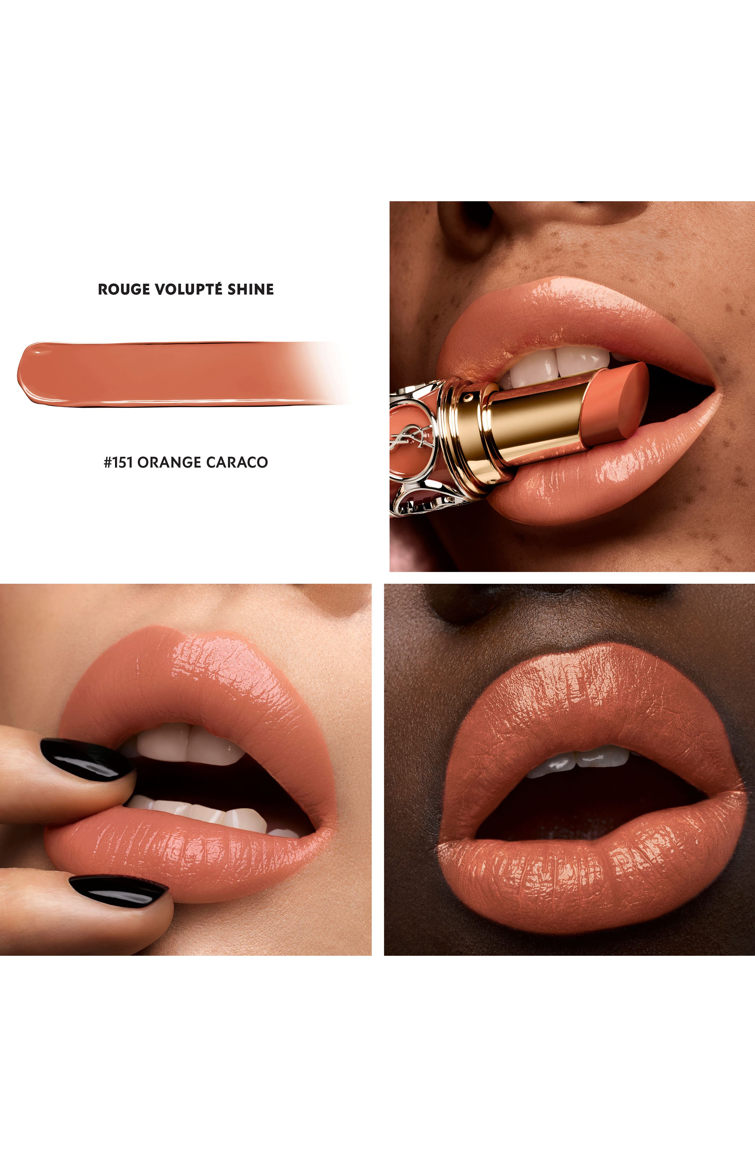 Yves Saint Laurent Rouge Volupté Shine Oil-in-Stick Lipstick Balm ...