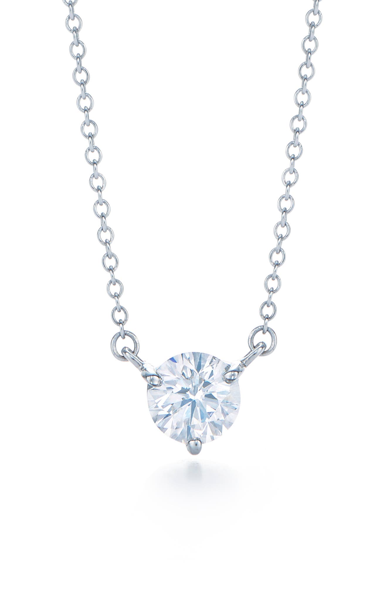 Kwiat Round Diamond Solitaire Pendant Necklace | Nordstrom
