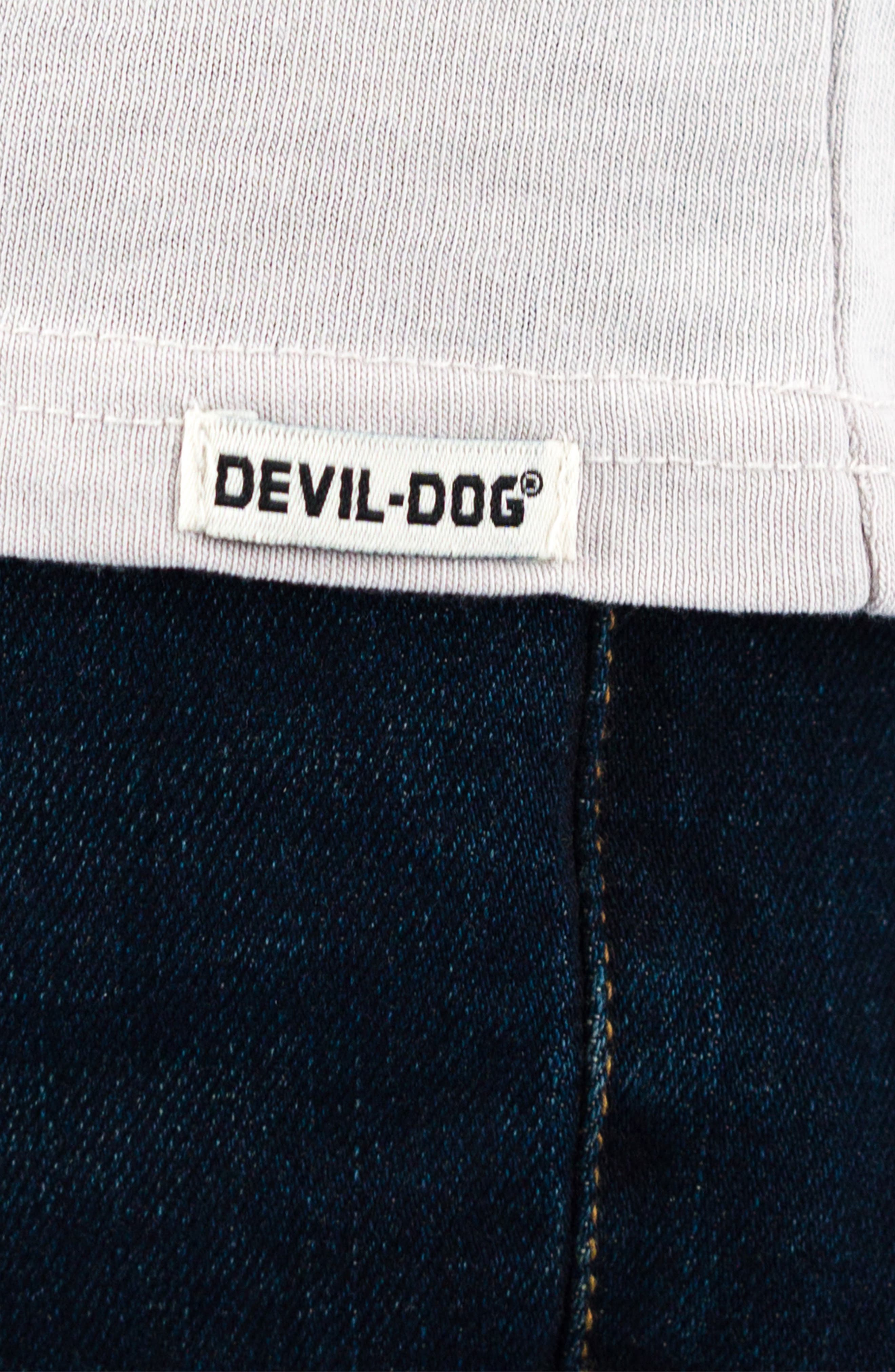Devil-Dog Dungarees Burnout Henley | Nordstrom