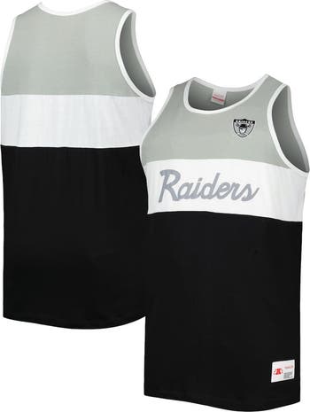 Mitchell & Ness Men's Mitchell & Ness Gray/Black Las Vegas Raiders ...