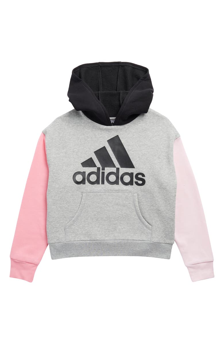 adidas Kids' Fleece Logo Hoodie | Nordstromrack