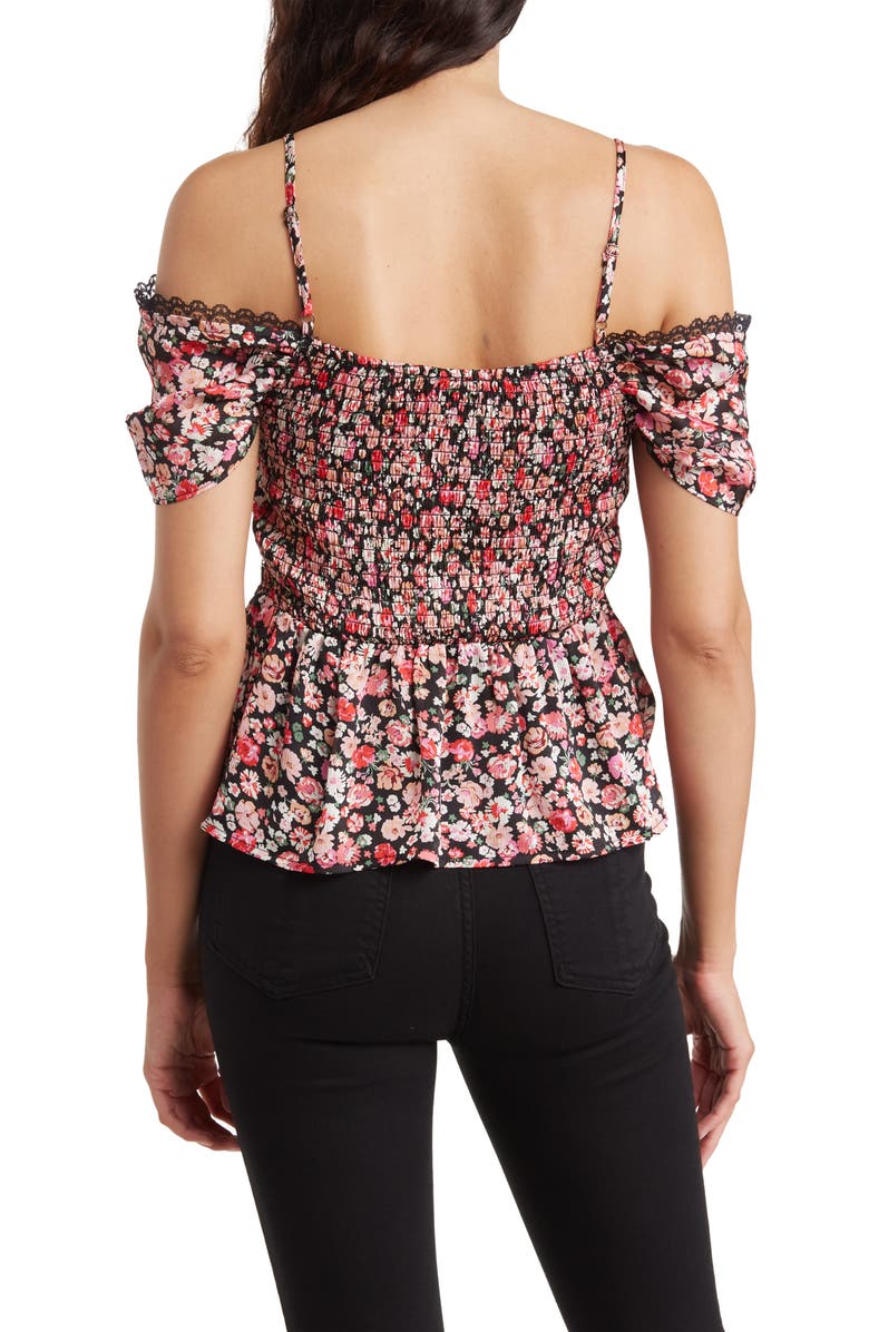 Lush Floral Off the Shoulder Top | Nordstromrack