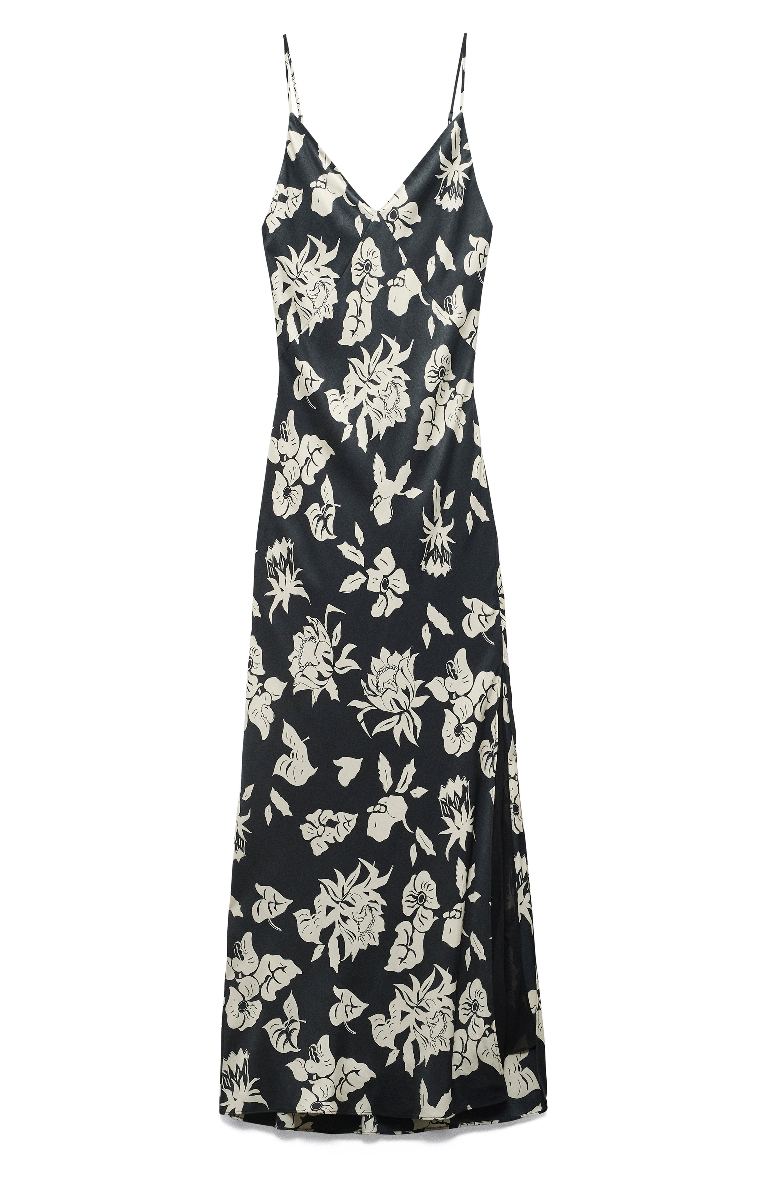 rag & bone Larissa Print Silk Blend Slipdress | Nordstromrack