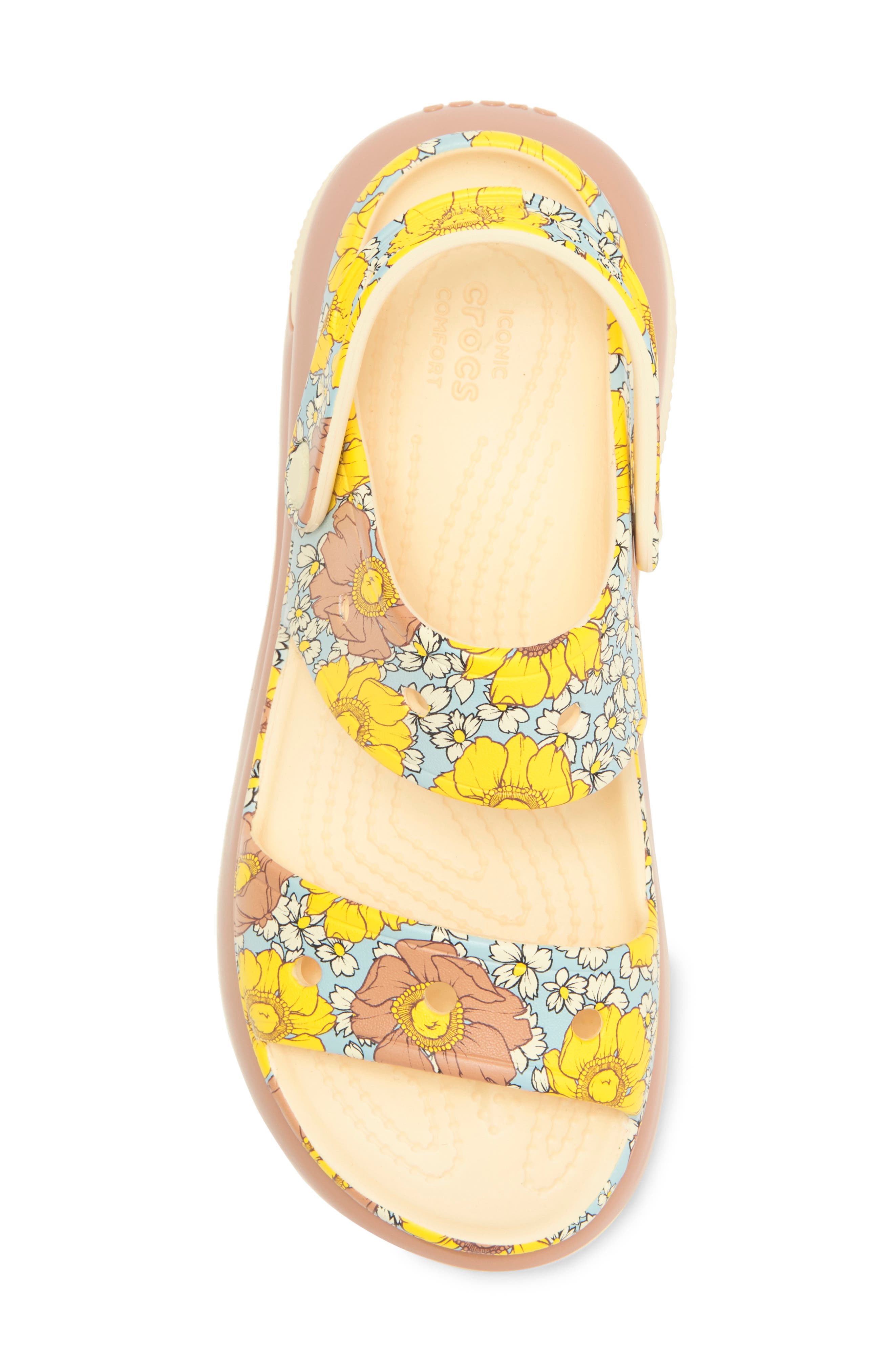 CROCS Mega Crush Retro Floral Sandal (Women) | Nordstromrack
