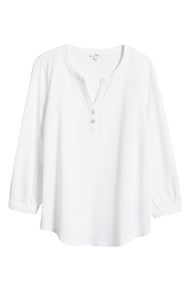 NZT by NIC+ZOE NZT NIC+ZOE Cotton Blend Knit Henley | Nordstromrack