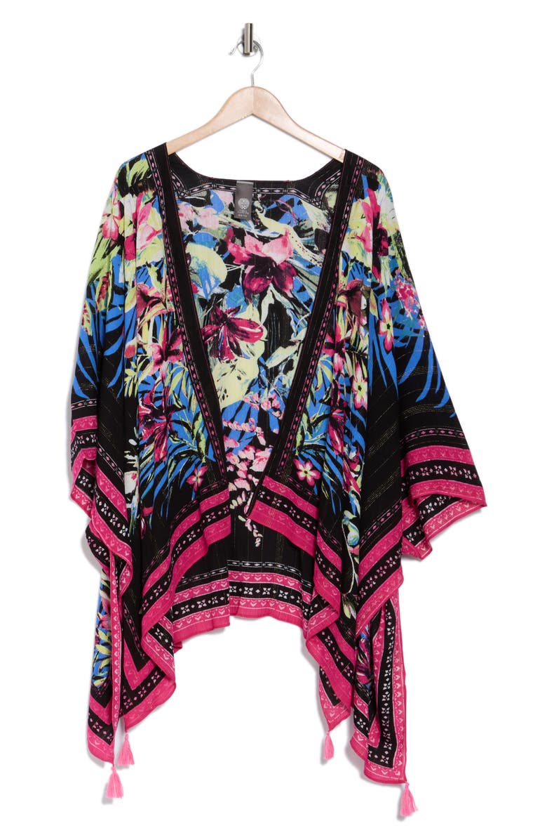 Vince Camuto Exotic Blooms Crinkle Topper | Nordstromrack