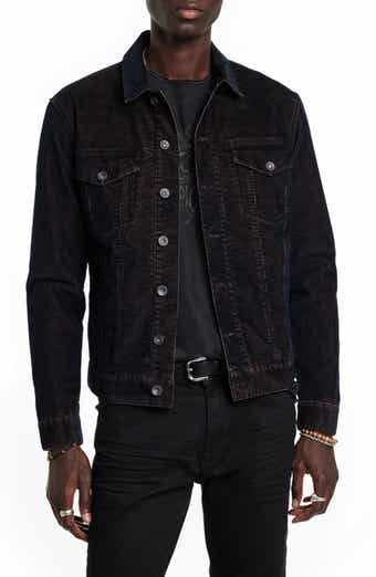 AMIRI MA Distressed Denim Trucker Jacket | Nordstrom AMIRI MA Distressed Denim Trucker Jacket | Nordstrom