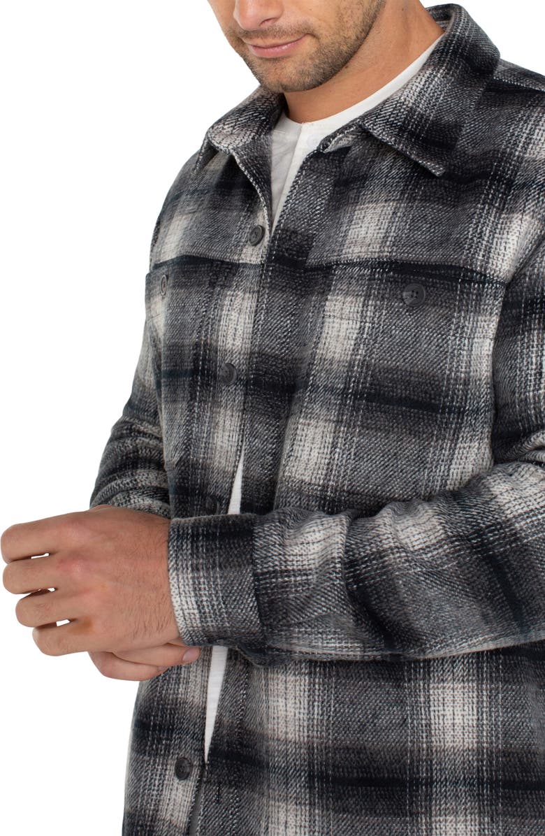 Liverpool Plaid Shirt Jacket | Nordstrom