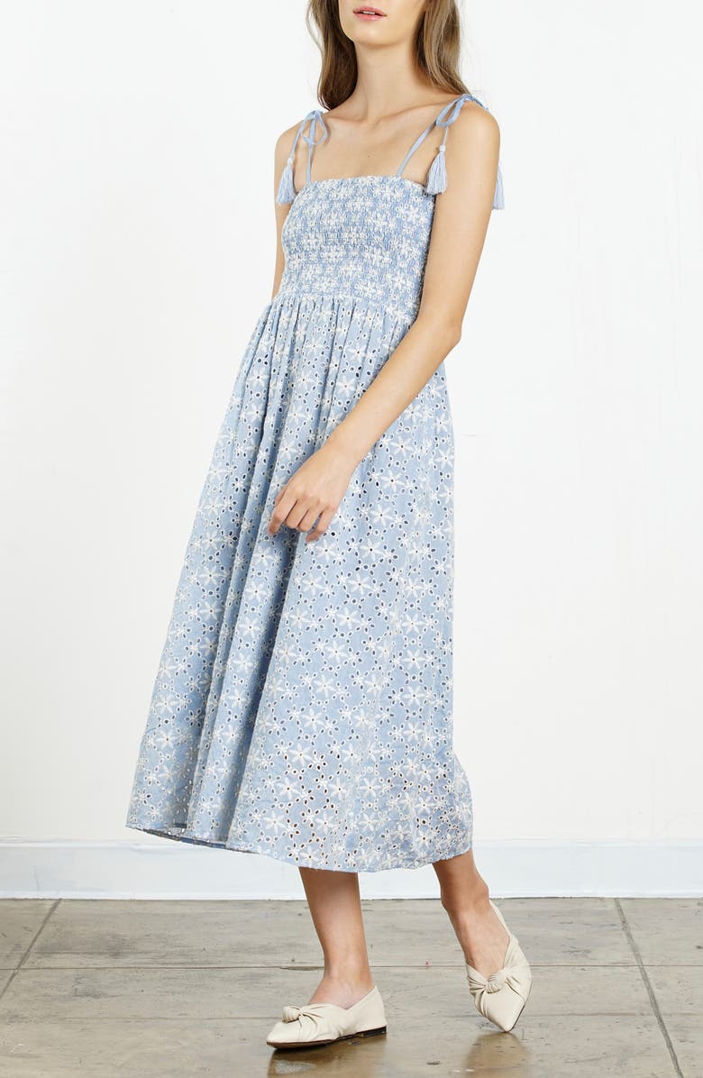 dRA Matilda Cotton Eyelet Sundress | Nordstrom