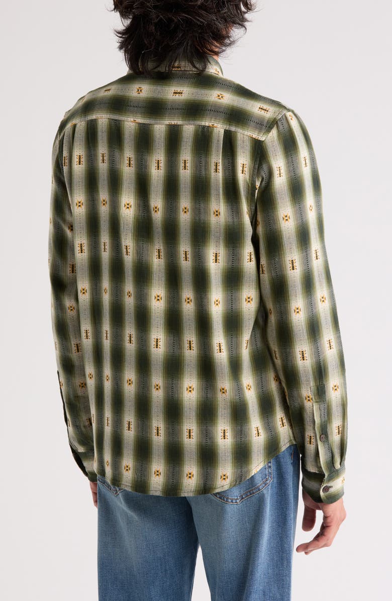 Lucky Brand Plaid Dobby Mason Button-Up Shirt | Nordstromrack
