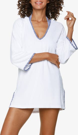 HELEN JON Hooded Terry Cover-Up | Nordstrom