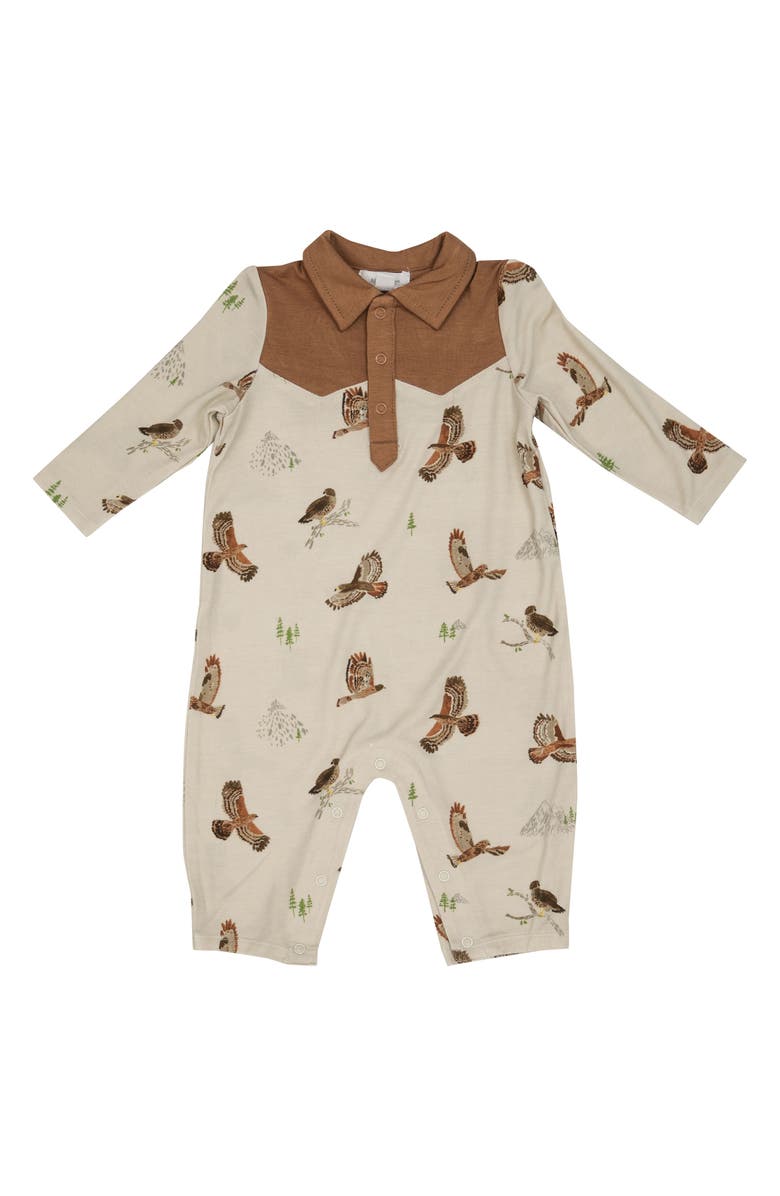 Angel Dear Bird Print Romper | Nordstromrack