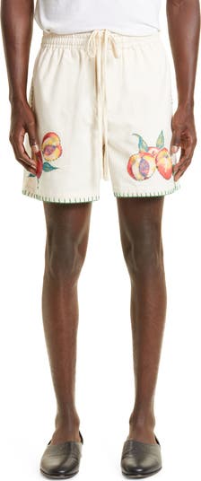 Bode Men's Georgia Peach Rugby Shorts | Nordstrom