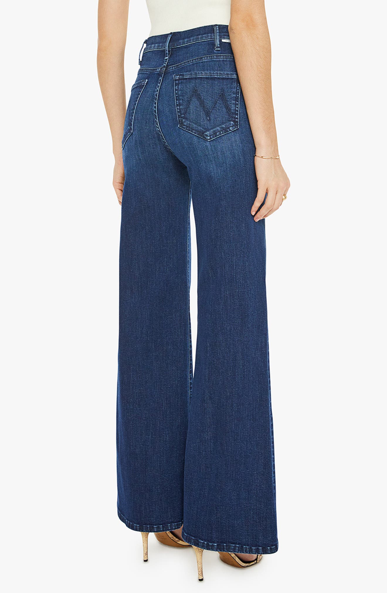 MOTHER The Hustler Roller Sneak Jeans | Nordstrom