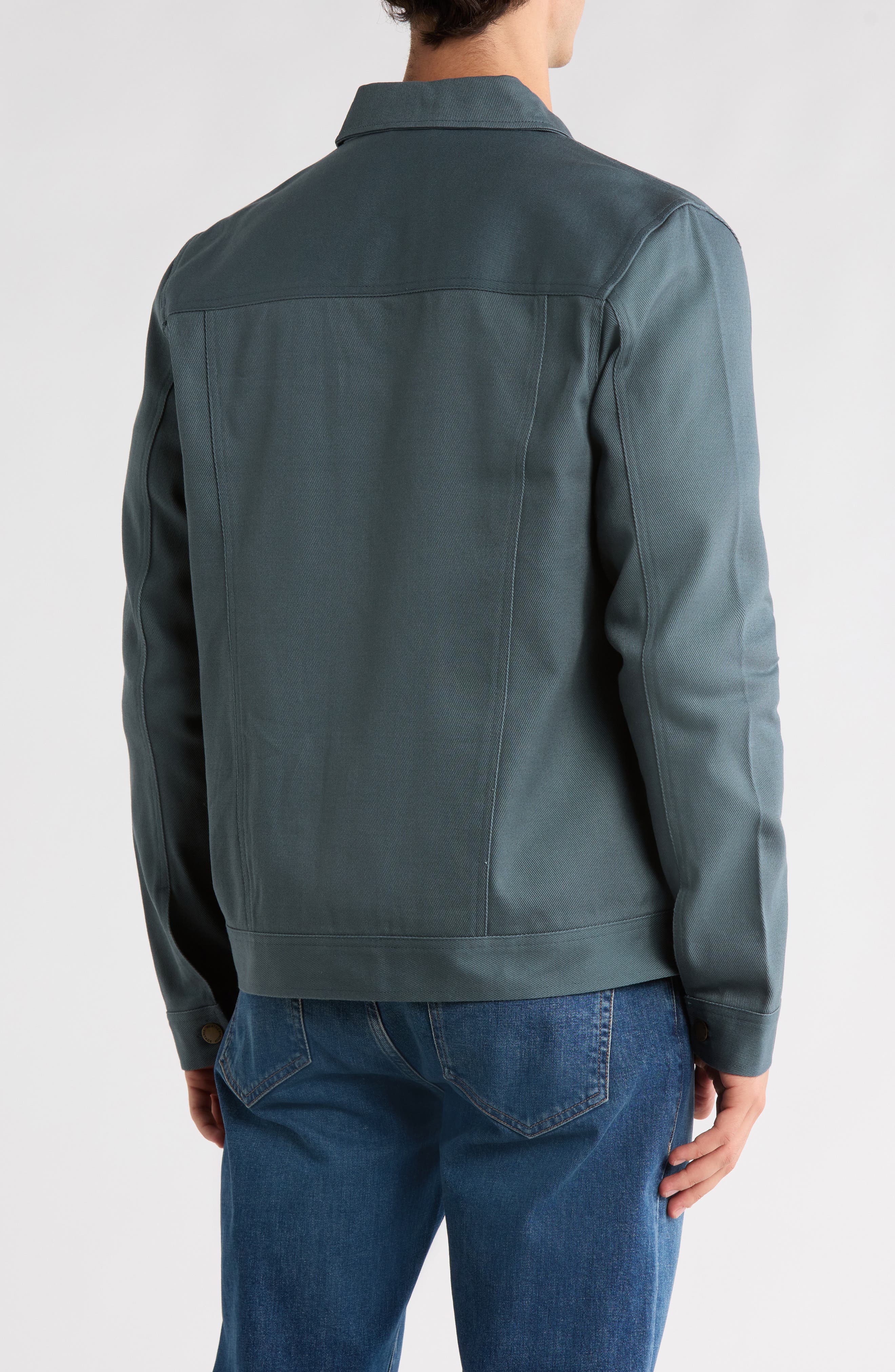 WEATHERPROOF VINTAGE Cotton Twill Modern Trucker Jacket | Nordstromrack